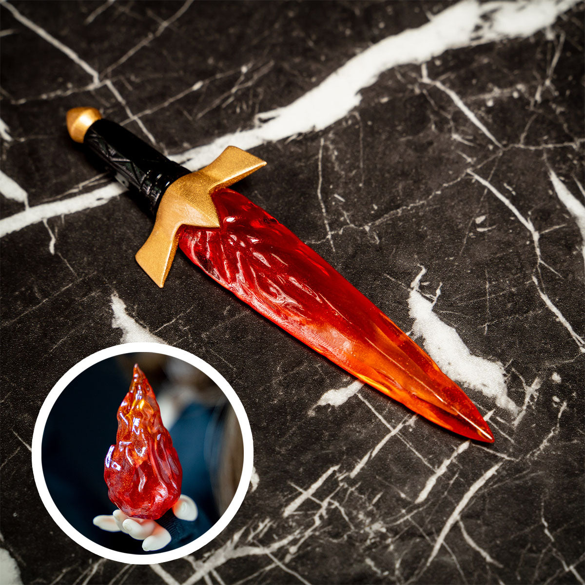 Crystal Dagger - Flame – Dollnouveau Store