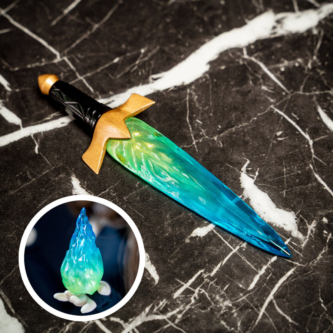 Crystal Dagger - Ocean – Dollnouveau Store